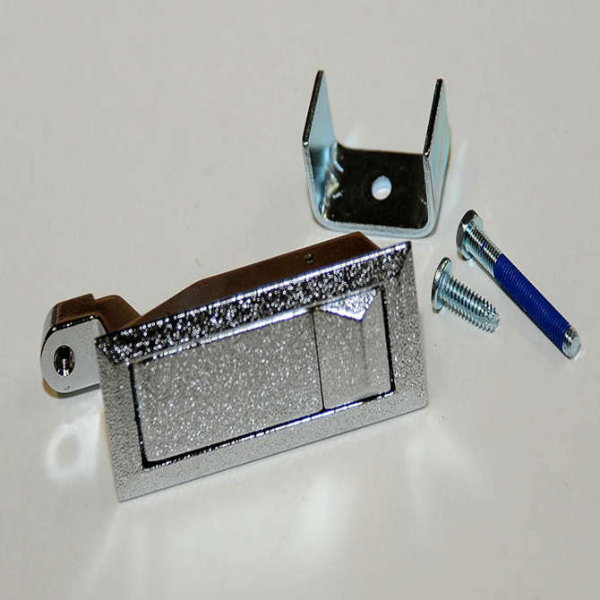 Non-Locking Trigger Latches: Eberhard 0.84 in. Chrome Trigger Latch