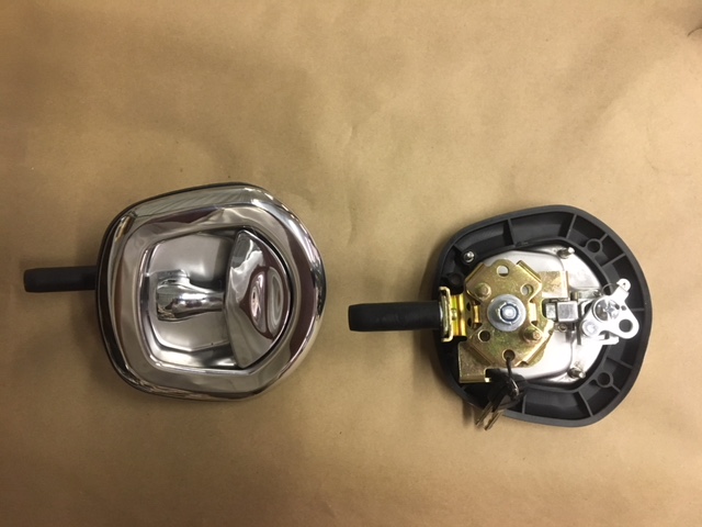 Whale Tail Latches: Eberhard Locking RH Stainless Whale Tail Latches