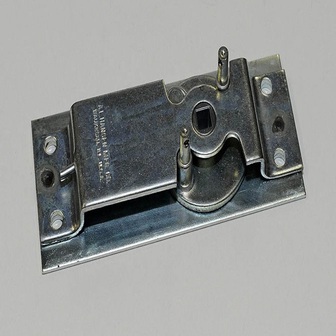 Door Lock Rod Guides: Hansen Lock Rod Guide-Zinc Finish