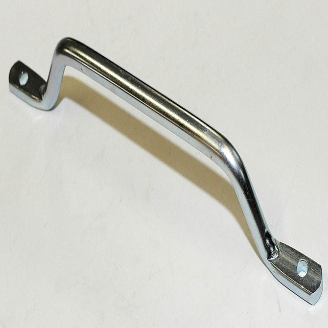 Grab Handles: Hansen Intl. 13-Inch Grab Handle-Zinc Finish