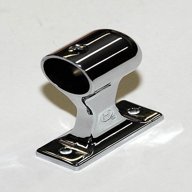 Grab Rails: Hansen Intl End Stanchion with Base