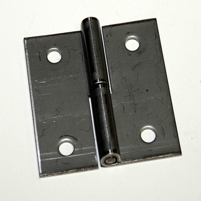 Slip Joint Hinges: Right Hand Stainless Steel Slip Joint Hinge-Holes