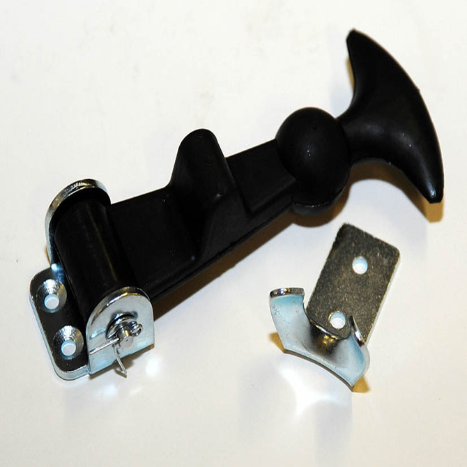 Hood Latches: Polar Rubber Mini Hood Latch-0.67 in. Mounting Holes