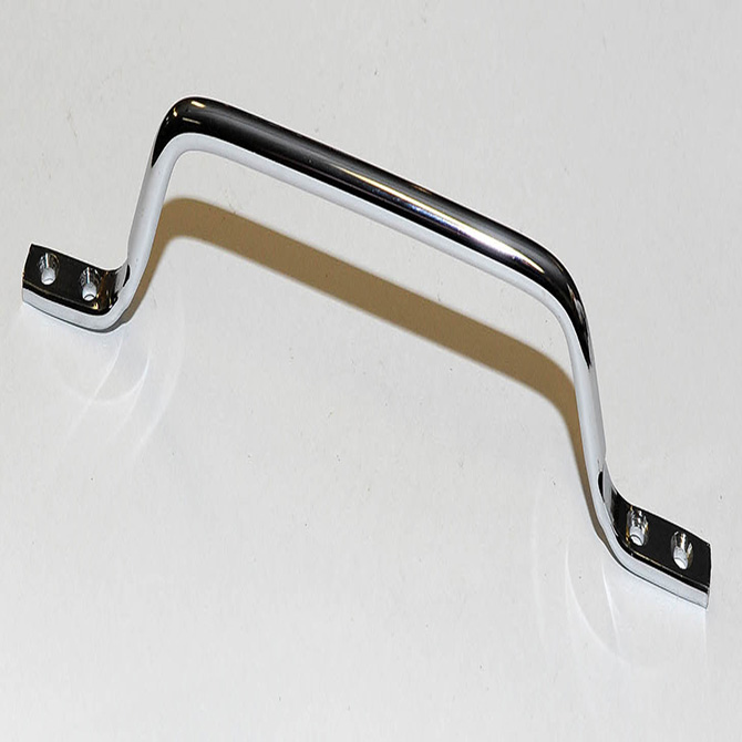 Grab Handles: Polar 16-Inch Grab Handle-Chrome Plated